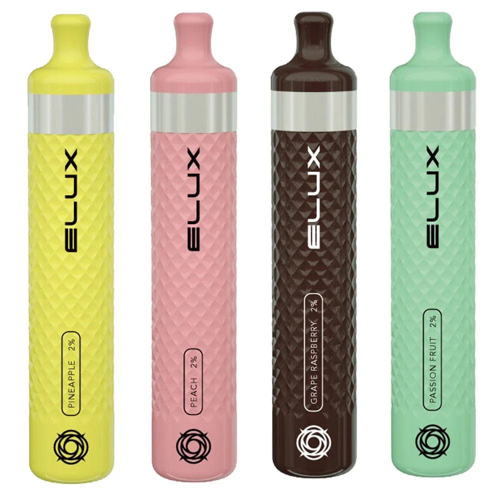 Elux Flow 600 Disposable Vape - Box of 10 - vapeukwholesale
