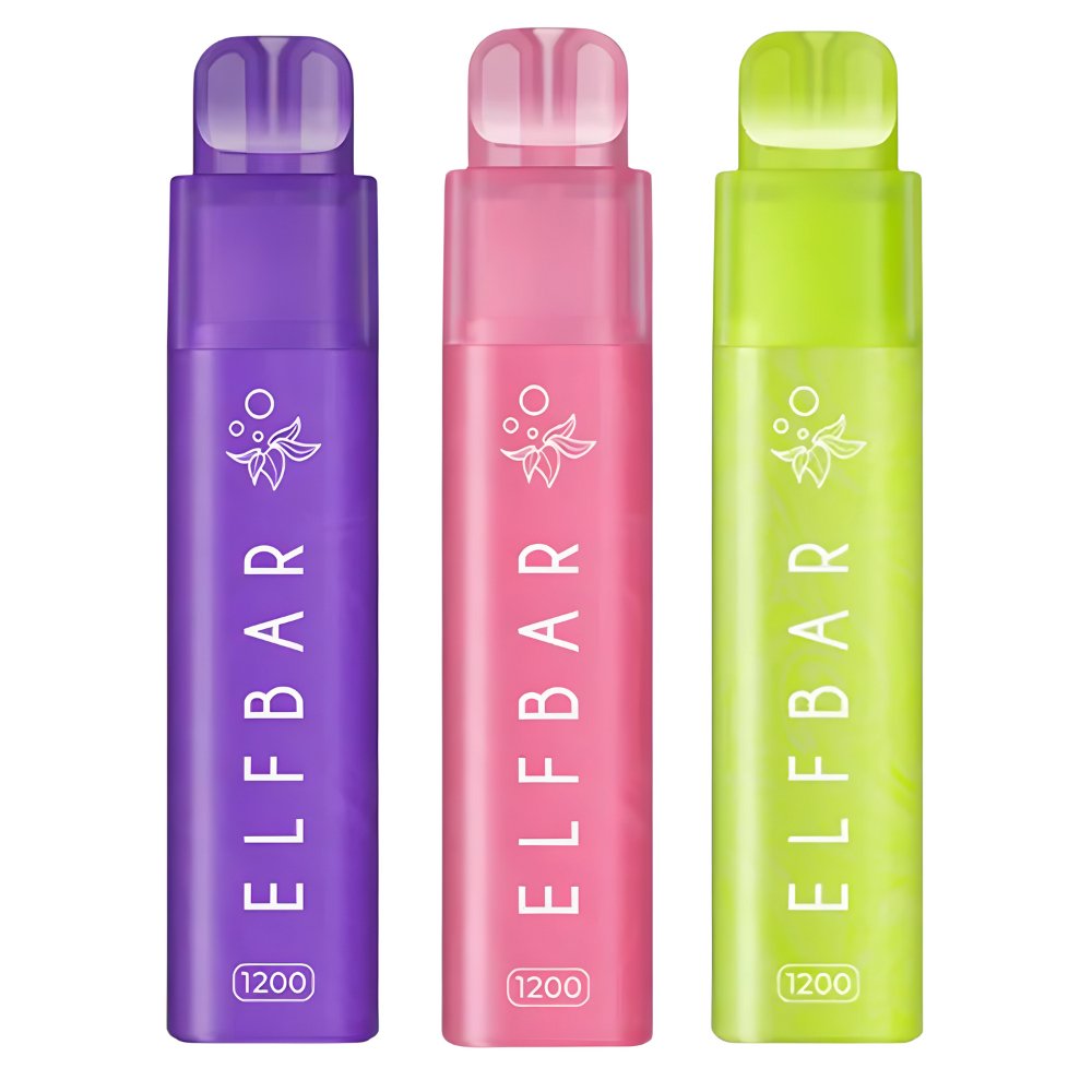 2 in 1 Elfbar 1200 Puffs Prefilled Pod Kit - Box of 5 - vapeukwholesale