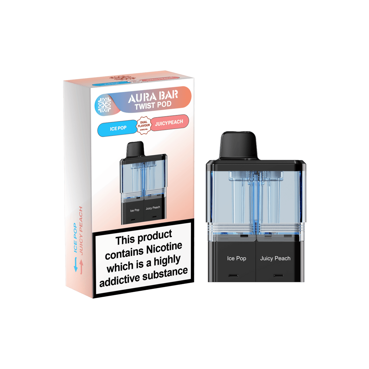 Aura Bar Twist 40k Replacement Pods - vapeukwholesale