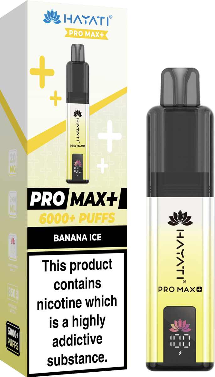 Hayati Crystal Pro Max+ 6000 | Buy Now Just £5.50