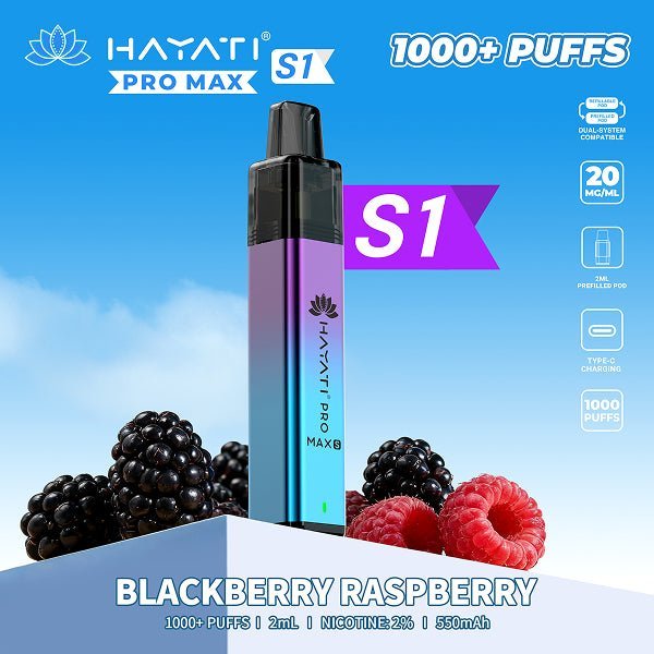 Hayati Pro Max S1 Vape Kit Box of 10 | Wholesale Refill Pods