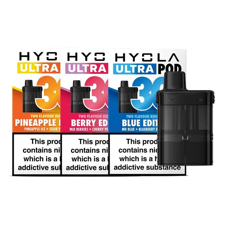 Hyola Ultra 30k Prefilled Pods Box of 5 - vapeukwholesale