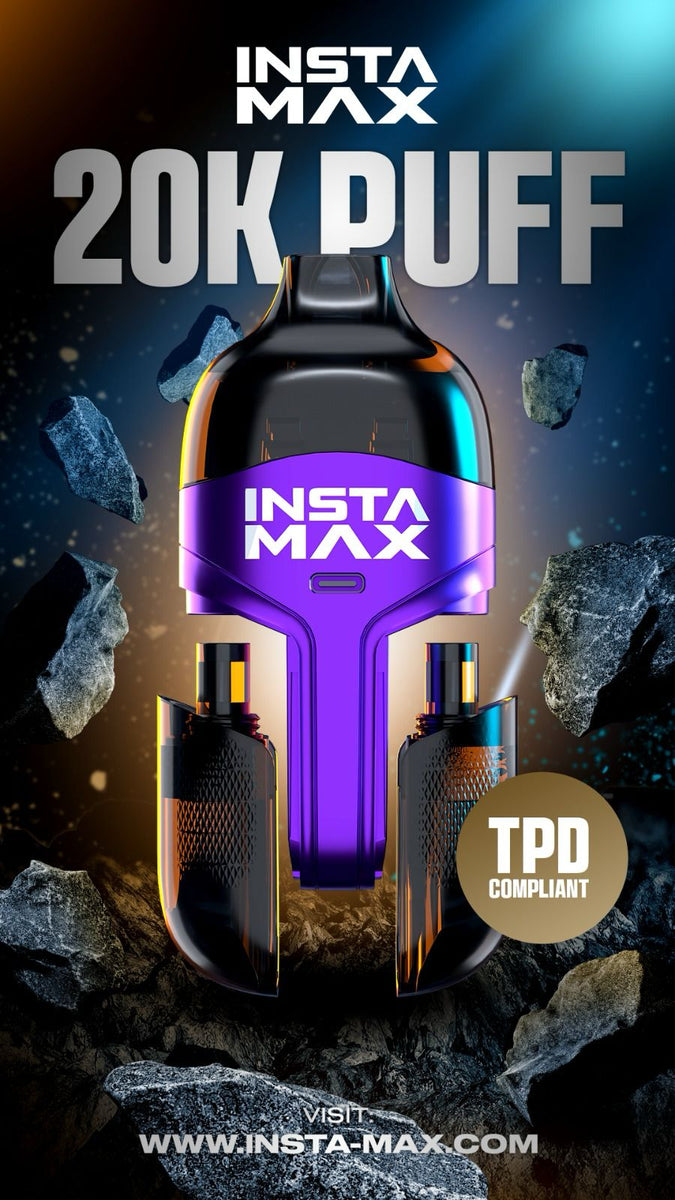 Instaflow 20k Puffs Disposable Vape Box of 5 - vapeukwholesale