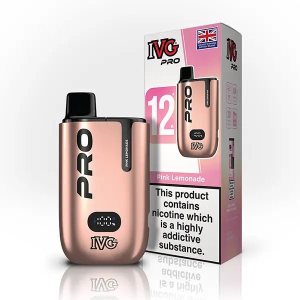 IVG Pro 10K Disposable Pod Kit - Box of 5 - vapeukwholesale