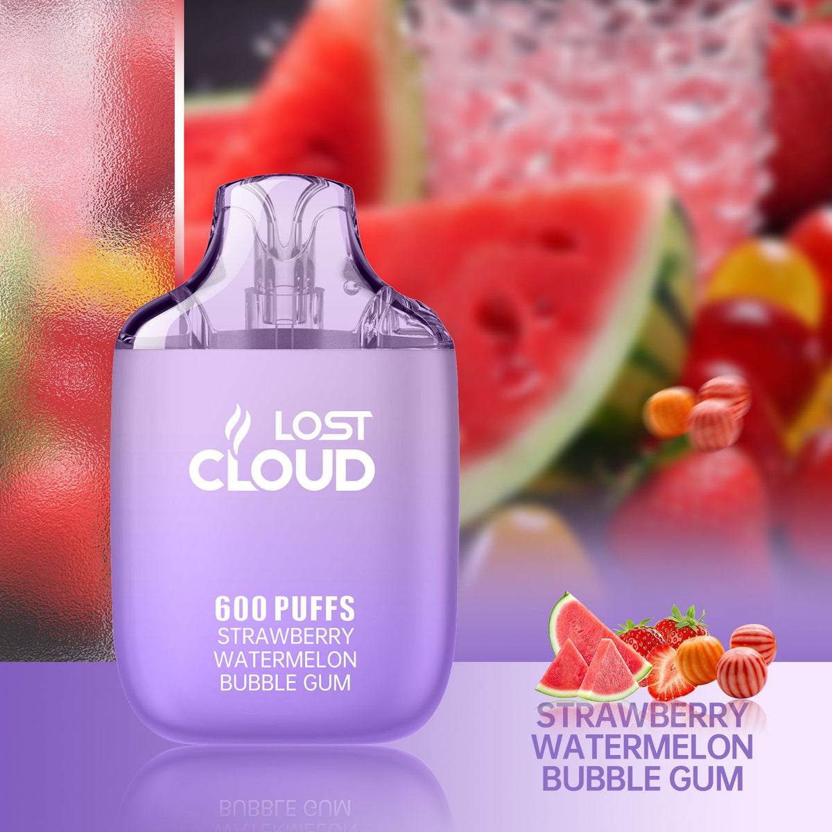 Lost Cloud 600 Puffs Disposable Vape Device Box of 5– vapeukwholesale