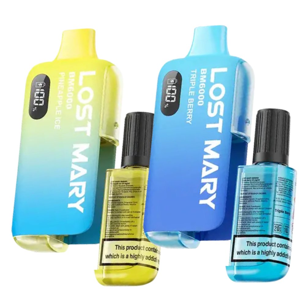 Get Lost Mary BM6000 Prefilled Disposable Vape Kit– vapeukwholesale