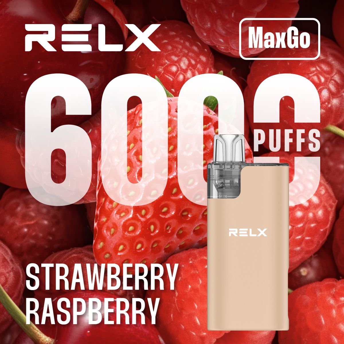 Relx Max Go 6000 Disposable Vape Box of 5 - vapeukwholesale