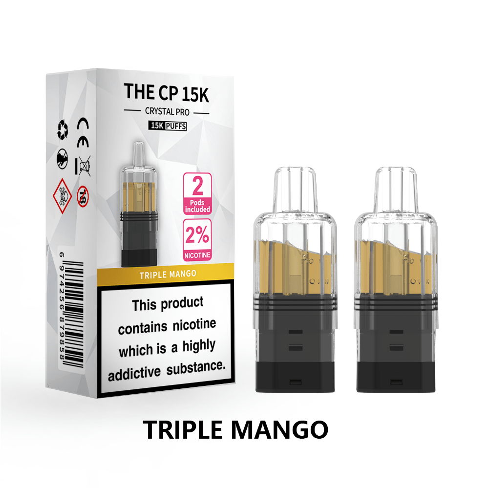 Buy Wholesale The Crystal Pro CP 15k Refill Pods Box of 5