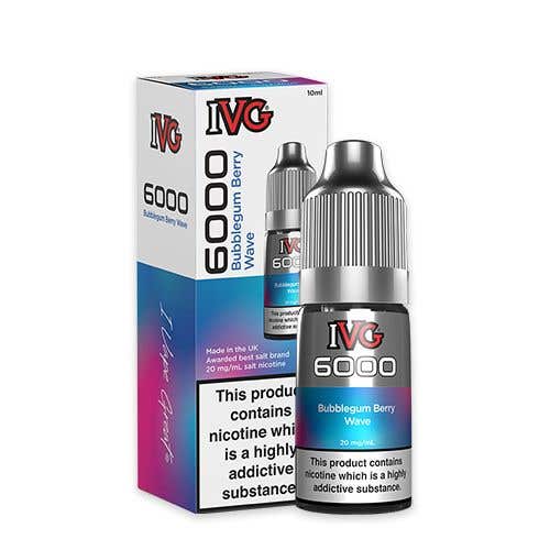Buy Wholesale IVG 6000 Nic Salt 10ml Bottle Box of 10
