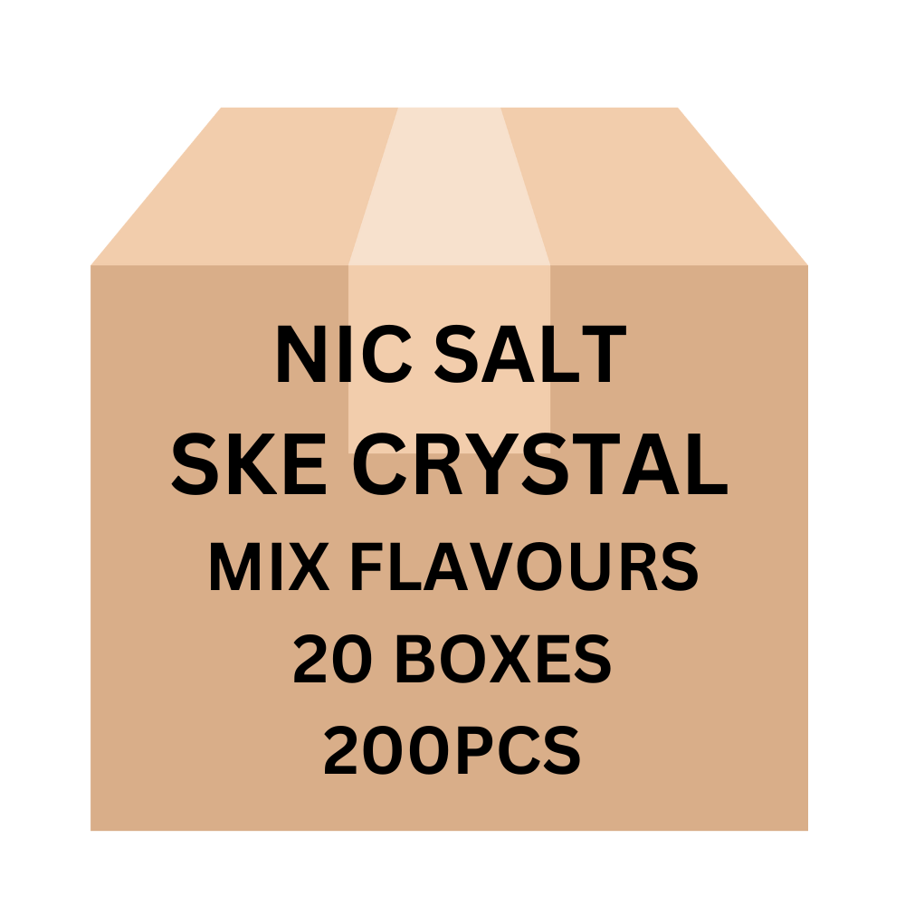 Ske Crystal Salt Mix Flavours Carton (20 Boxes) 200pcs - vapeukwholesale