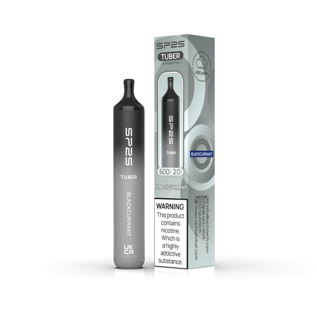 SP2S Tuber 600 Puffs Disposable Vape Pod Box of 10 - vapeukwholesale