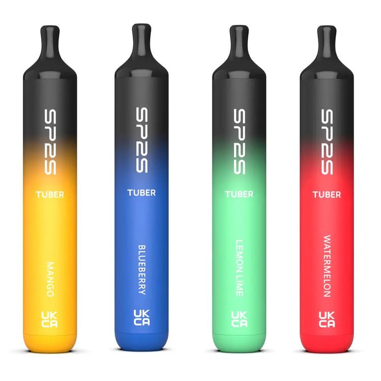 SP2S Tuber 600 Puffs Disposable Vape Pod Box of 10 - vapeukwholesale