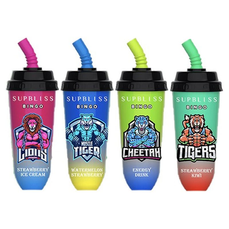 Supbliss Bingo 8000 Disposable Vape Puff Bar Pod - Box of 10 ...