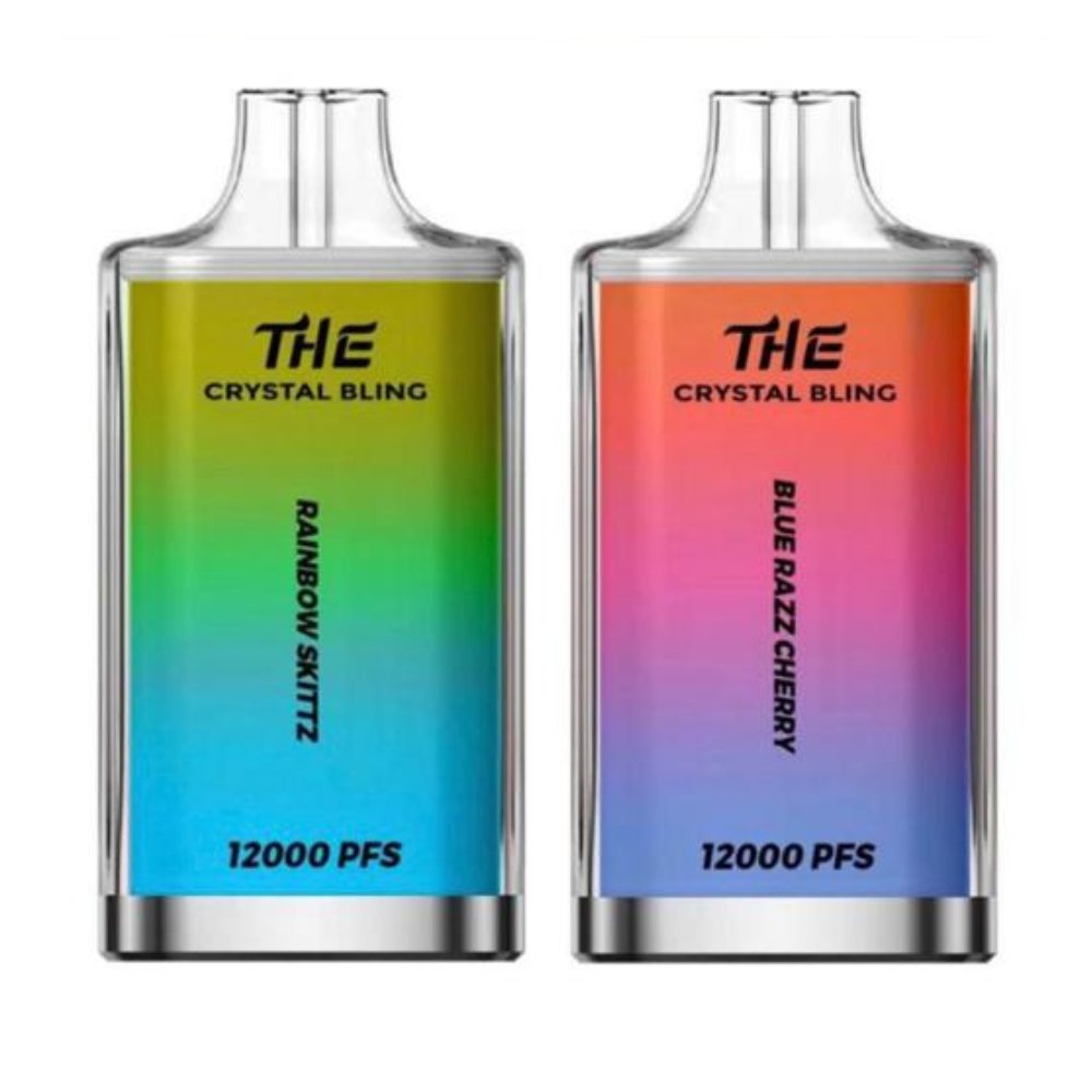 The Crystal Bling 12000 Disposable Vape | Box of 10 | Vapeukwholesale ...
