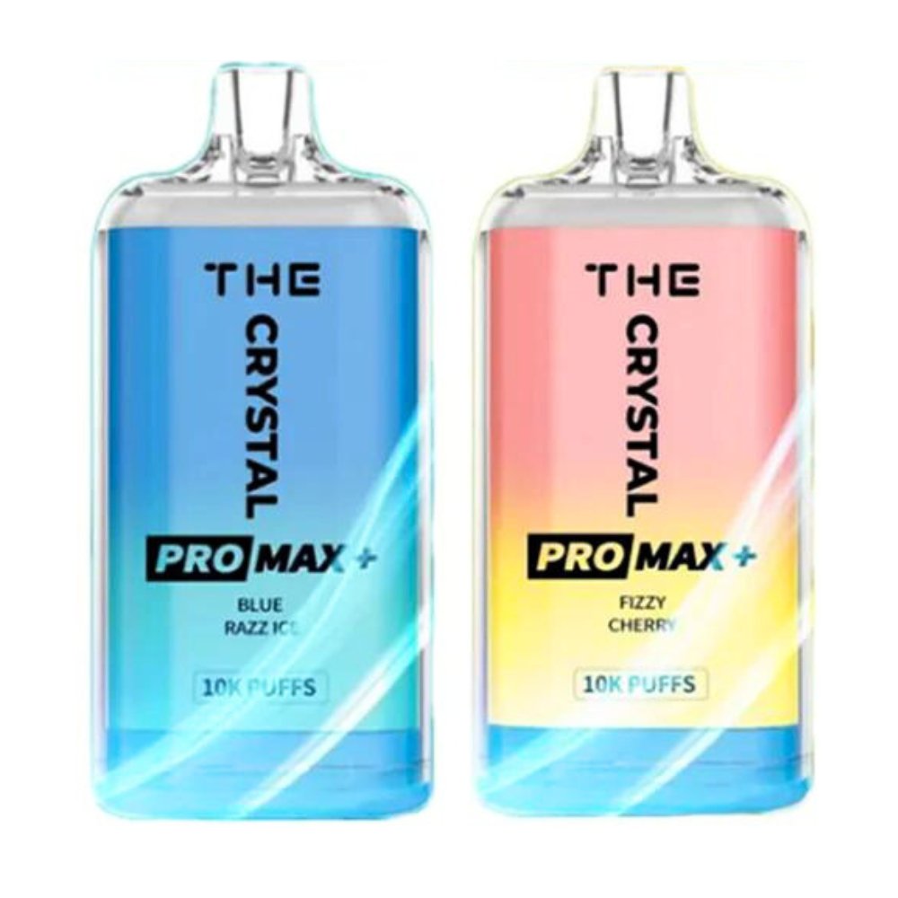 The Crystal Pro Max + 10000 Disposable Vape Puff Pod - Box of 10 ...